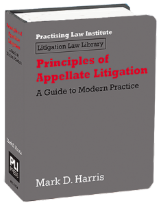 New Treatise! Principles of Appellate Litigation | PLI Librarian